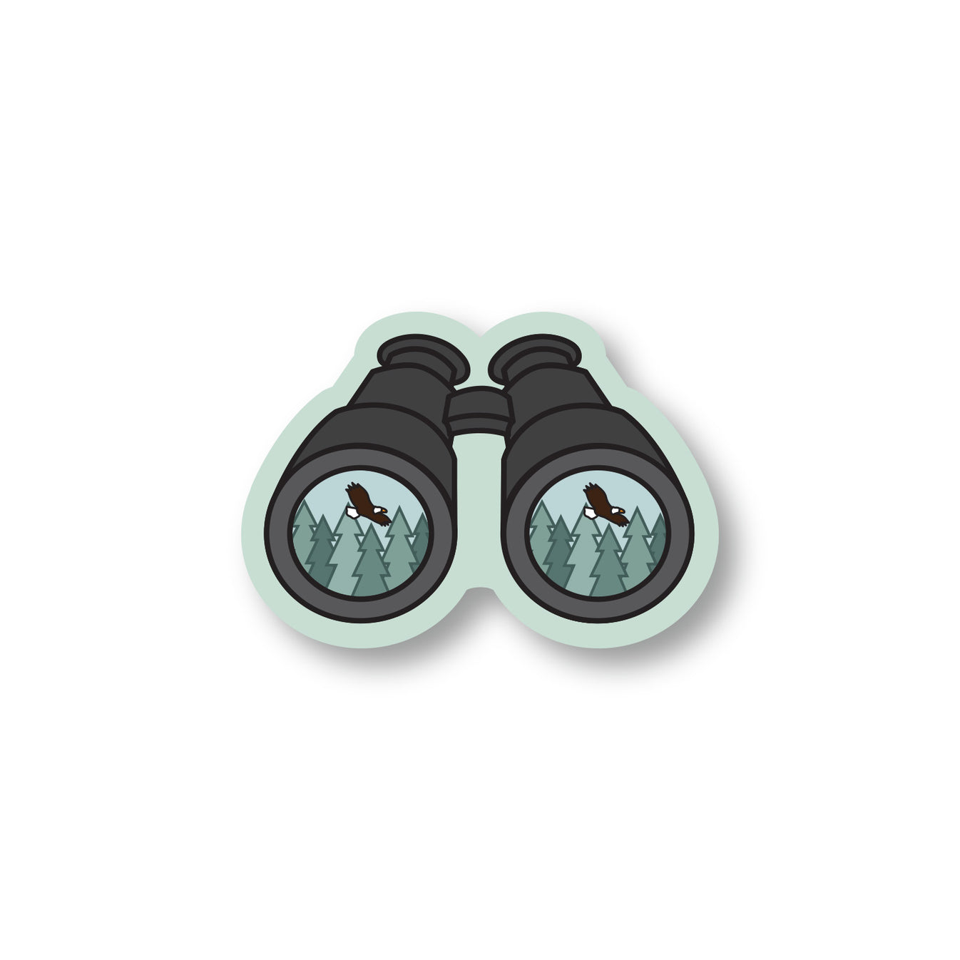 Binoculars Sticker – Wild North Co